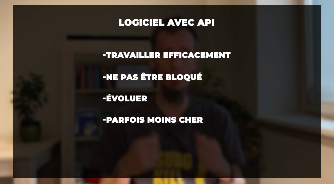 C'est quoi une API dans le domaine du web et quand l'utiliser